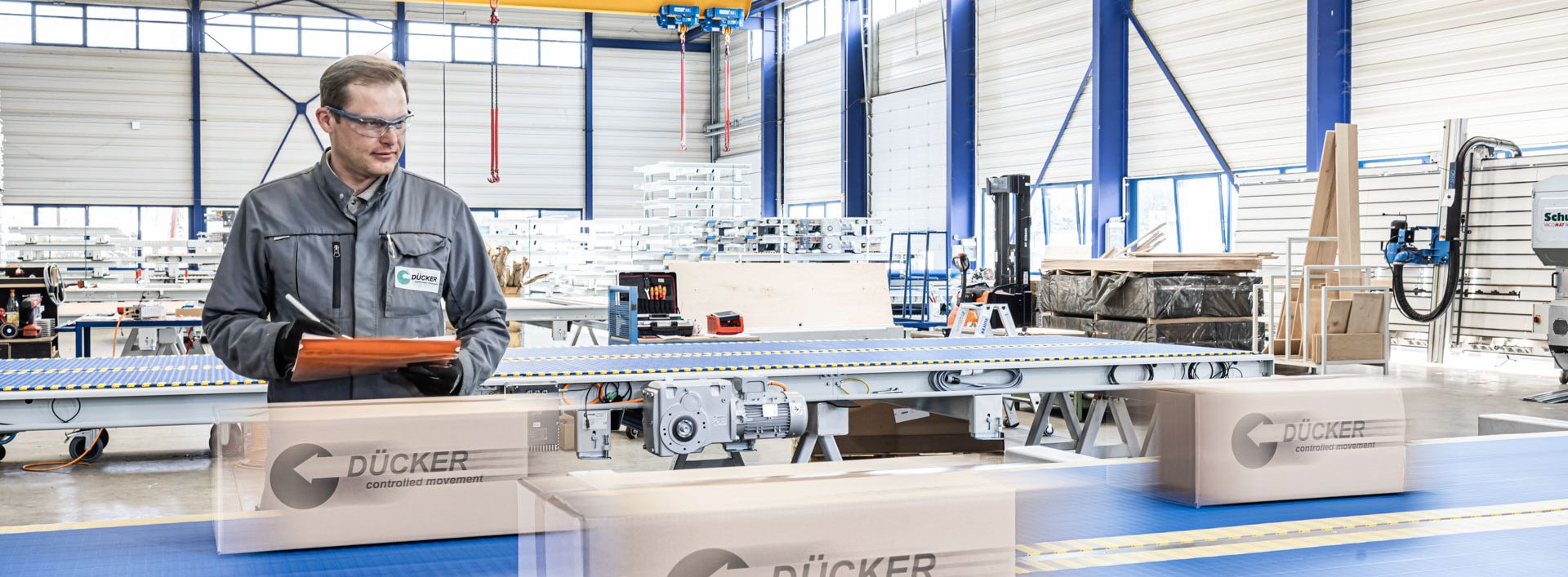 Dücker - Experts for innovative and reliable conveying systems